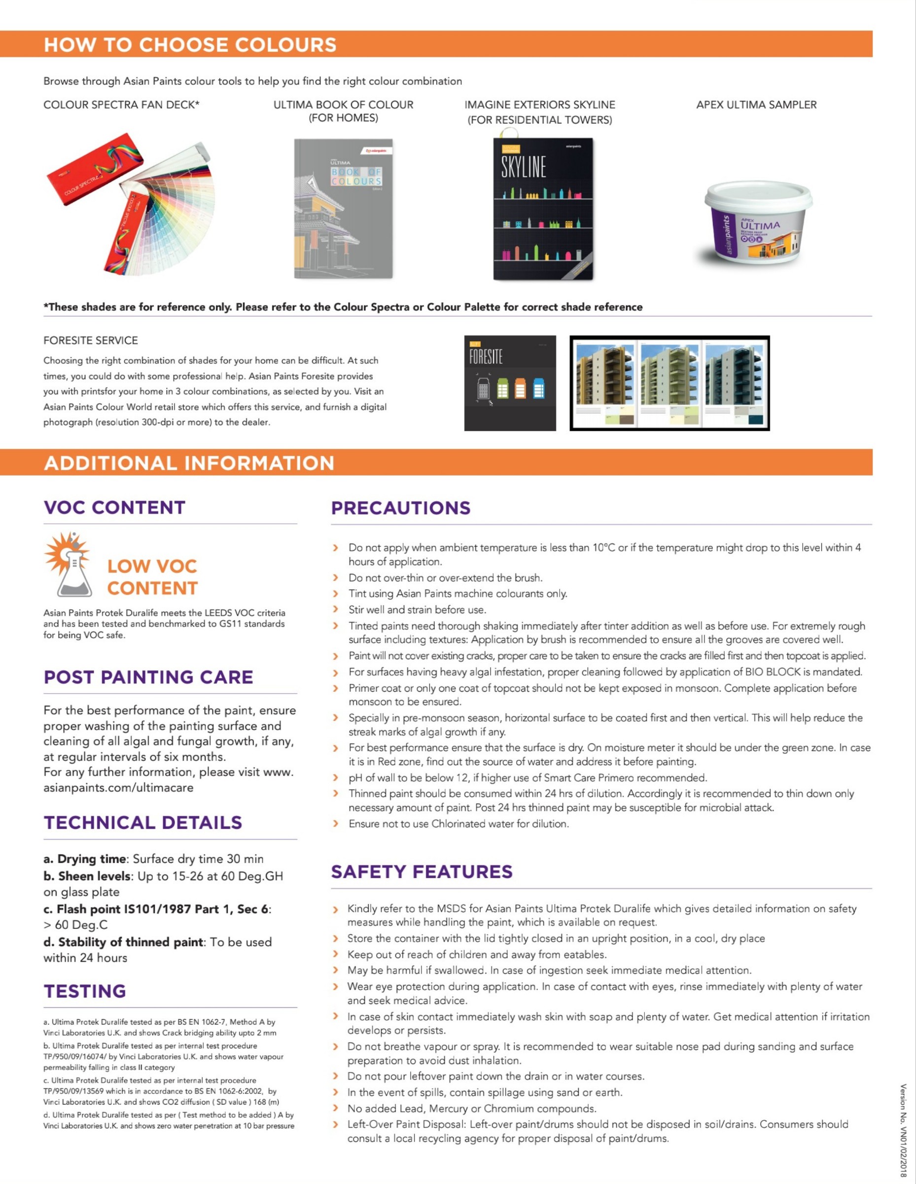 Asian paint ultima protek duralife exterior emulsion-information